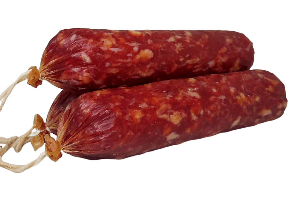 KIT ARTESANAL: 2 SALAMES DEFUMADOS ARTESANAIS MEIA CURA 390G CADA + 1 ...